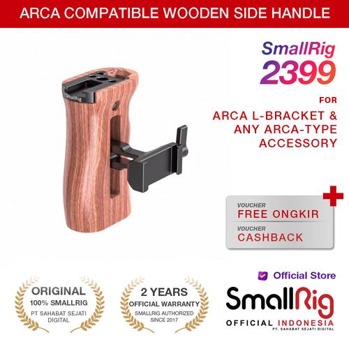 Promo SmallRig Arca Swiss TypeCompatible Wooden Side Handle HSN 2399 ...