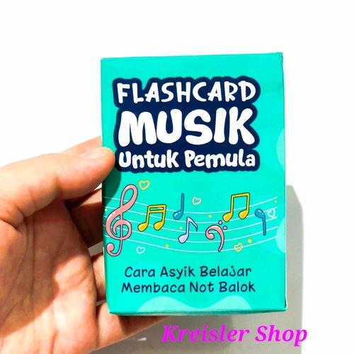 Jual Flashcard Musik untuk Pemula Flash Card Cara Asik Membaca Not ...