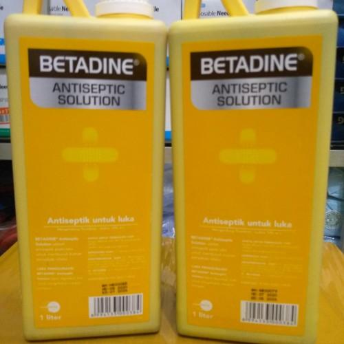 Jual Betadine Antiseptic Solution 1 Liter Original - Jakarta Timur ...