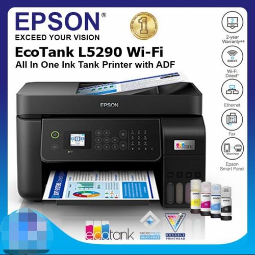 Jual Epson L5290 WiFi All In One Ink Tank Printer with ADF Epson L 5290 ...