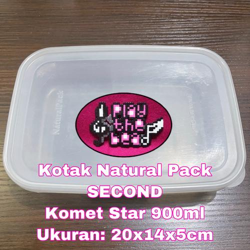 Jual Kotak Plastik Natural Pack Komet Star - Kota Bandung - Play The ...