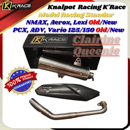 Jual Knalpot Racing Standar Original K'RACE Nmax Aerox Lexi PCX ADV ...