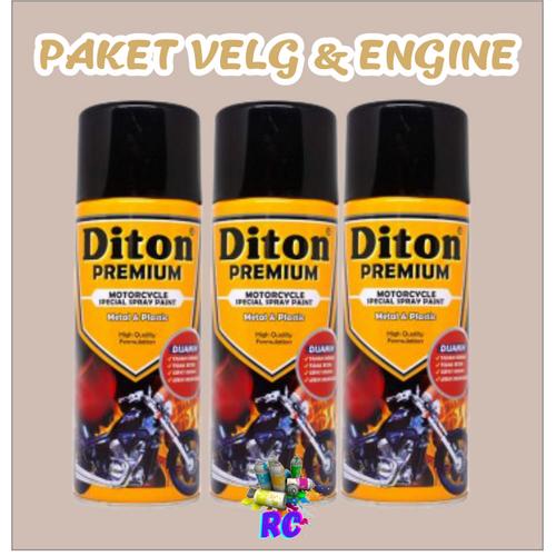 Jual PAKET VELG dan MESIN DITON PREMIUM 400CC - titanium gold, primer ...