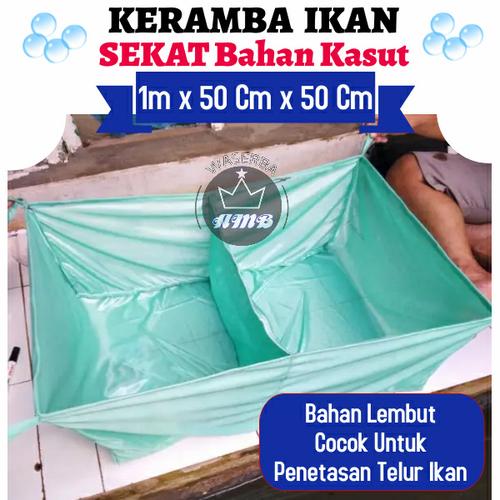 Jual Jaring Keramba Ikan Hapa Sekat Bahan Casut Ukuran 1m x 50Cm x 50Cm ...