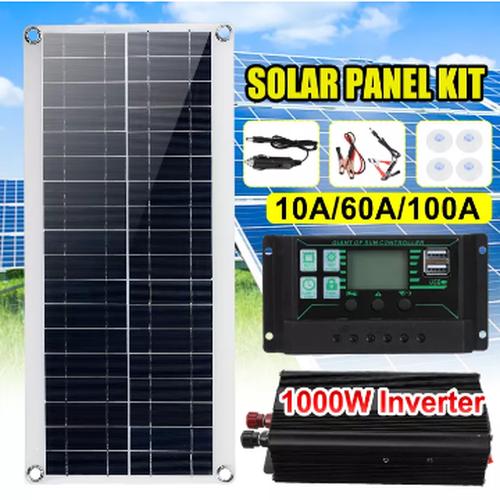 Jual Inverter Panel Surya 1000W 12V Kit Sistem Panel Surya + 1000W ...