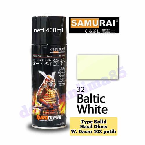 Jual Samurai Paint 32 Baltic White/putih susu/cat semprot/pylox/pilok - Kota Bandung ...