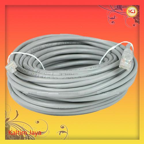 Jual Kabel Data LAN UTP RJ45 Cat5e Cat6 Siap Pakai 5m 10m 15m 20m 30m ...