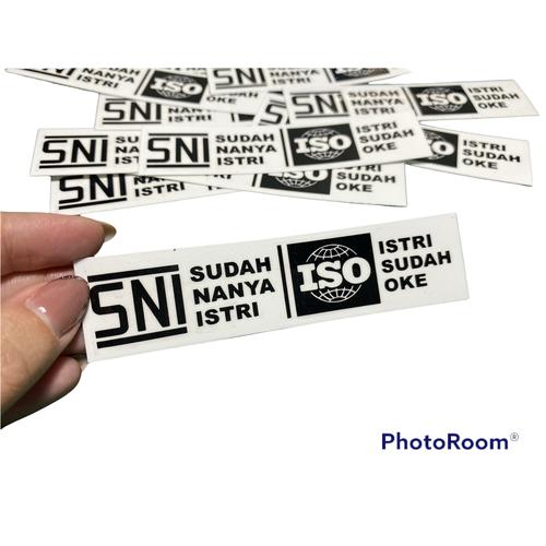 Jual sticker jdm SNI (sudah nanya istri) - Kab. Tangerang ...