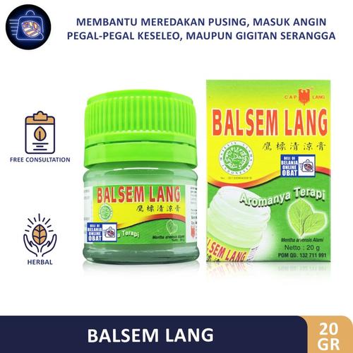 Jual Balsem Cap Lang Eagle Balm 10 20 Gr Gram Obat Gosok Balsam Salep ...