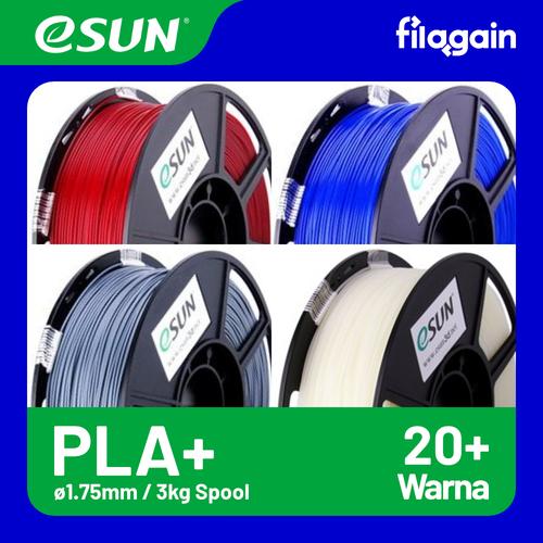 Jual eSUN PLA+ / PLA Plus / ⌀1.75mm / 3kg Spool / 3D Printing Filament ...