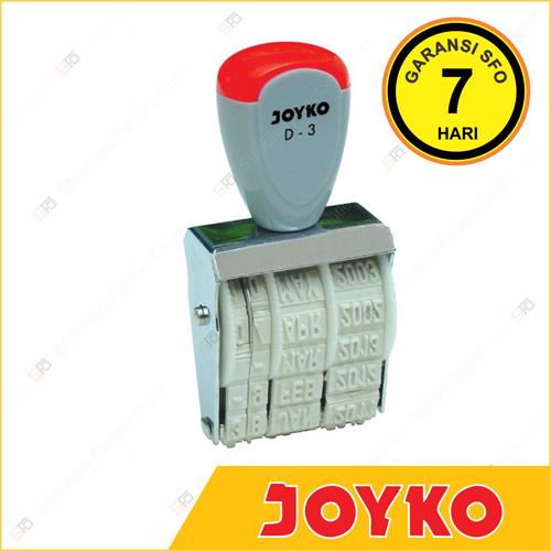 Jual Stempel Tanggal Joyko D-3 - Date Stamp - Kota Semarang ...