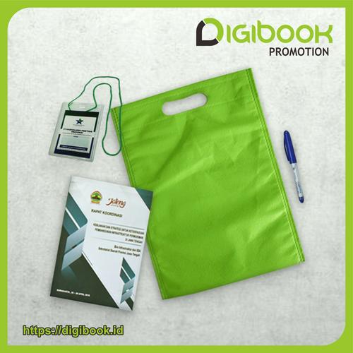 Jual Seminar Kit Custom Paket isi 4 Tas, Notebook, Pulpen dan ID Card ...