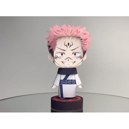 Jual Chibi Ryomen Sukuna Yuji Itadori Jujutsu Kaisen Papercraft - Kab ...