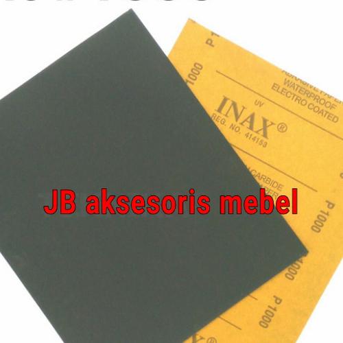 Jual AMPLAS LEMBARAN WATERPROOF merk INAX / KERTAS GOSOK REMPELAS TAHAN ...
