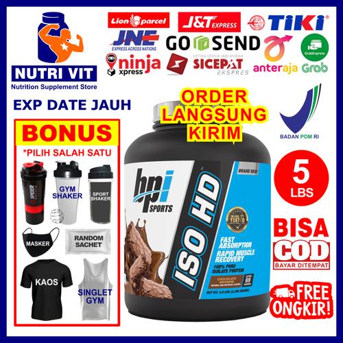 Jual BPI ISO HD 5 Lbs BPI Whey Protein Isolate ISO HD 5Lbs Iso Whey ...