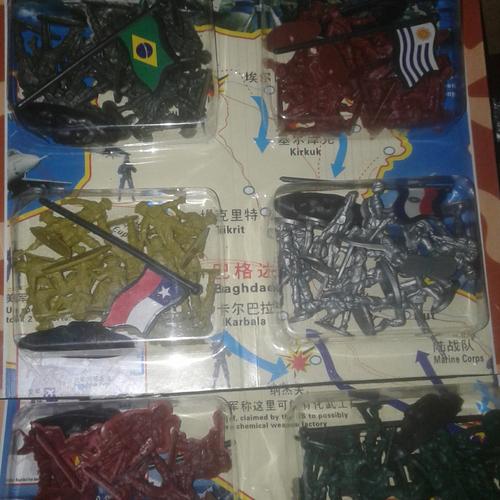Jual mainan figure tentara plastik war Army men tentara Warna warni - Kota Bekasi - tren warna ...