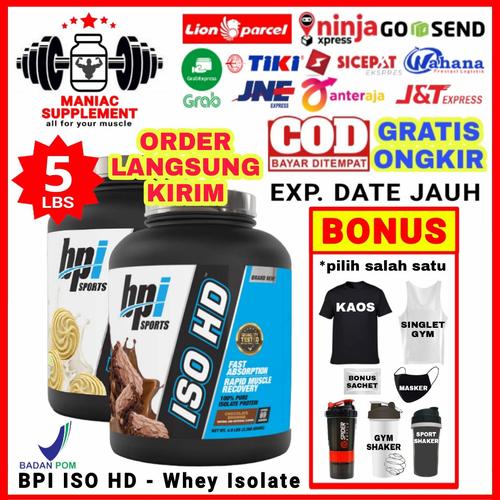 Jual BPI ISO HD 5 Lbs BPI ISO HD 5Lbs BPI IsoHD 5Lbs BPI Whey Isolate 5 ...