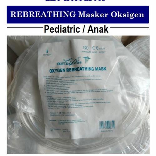 Jual Oxygen anak(Pediatric)/Non Rebreathing Liferesources masker ...