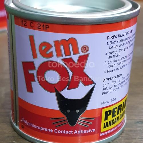 Jual Lem Fox (70 185 300 600 gr) - 185 gram - Kota Bandung - Toko Besi ...
