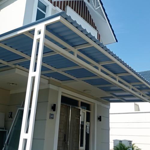 Jual kanopi atap alderon warna biru - Kota Tangerang Selatan - anugrah ...