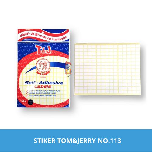 Promo Stiker Label / Sticker Label Tom & Jerry - No.113 - Kota Denpasar - Bali Stationery ...