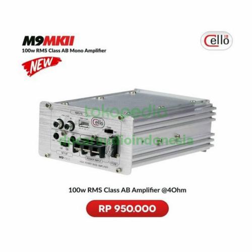 Jual Power Monoblok Cello M9 MKII / ukuran Mini / Produk Original ...