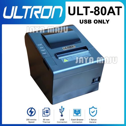 Jual PRINTER KASIR THERMAL 80MM ULTRON ULT-80AT USB AUTO CUTTER HIGH ...
