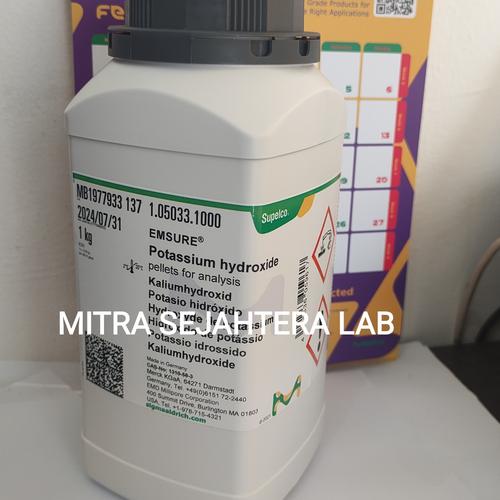 Jual Potassium Hydroxide Pellets Merck 1 Kg 105033 / 1.05033.1000 / KOH ...