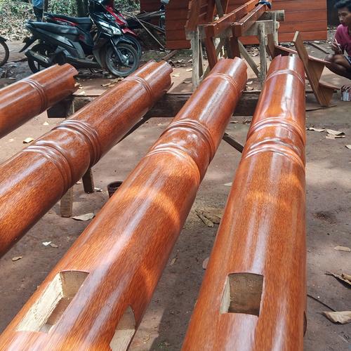 Jual TIANG GAZEBO KAYU KELAPA - Kab. Jepara - candi gazebo jepara ...