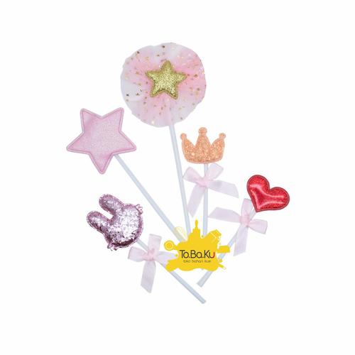 Jual Topper Hiasan Campur Bintang+Hati - Kota Surabaya - tobaku_online ...