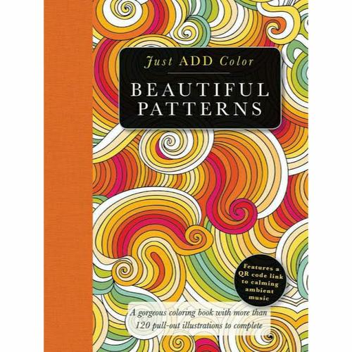 Jual Just Add Color : Beautiful Patterns Art Therapy Coloring Book ...