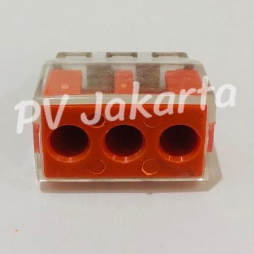 Jual Wago OEM Connector 3 Wire PCT 103D Terminal Block Tusuk 3P Push In ...