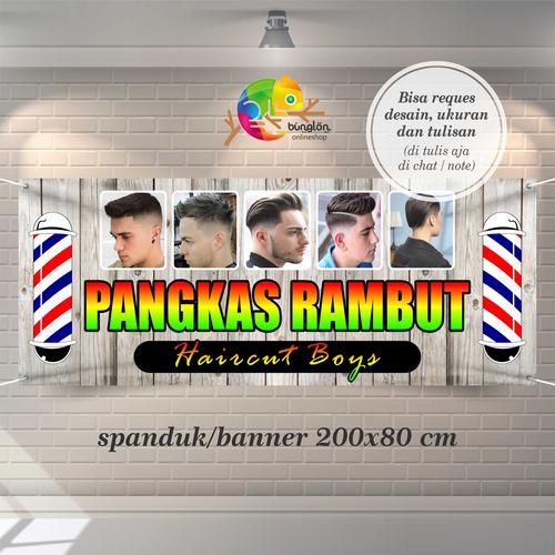 Jual Spanduk Banner Pangkas Rambut, Haircut Boys - Kab. Bandung ...