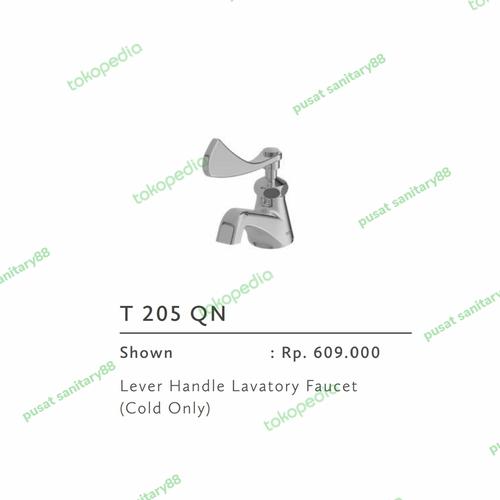 Jual Kran Air Wastafel Toto T 205 QN Cold/Kran Meja Wastafel Dingin ...