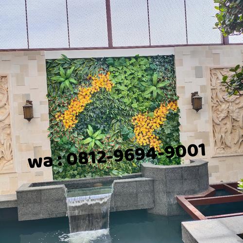 Jual tanaman rambat vertical garden artificial sintetis/green wall ...