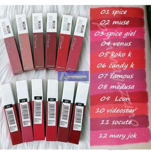 Jual lipstik maybeline superstay matte ink - no.10 - Jakarta Utara ...