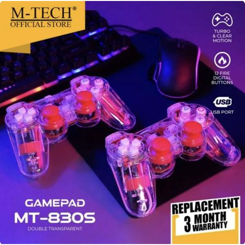 Jual M-TECH MTECH stick stik gamepad joystick controller PC dual double ...