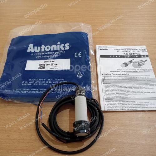 Jual Capacitive Proximity switch cr18 Proximity sensor AUTONICS CR18-8AC - Kota Tangerang ...