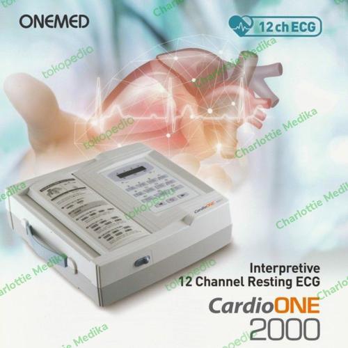 Jual ECG 12 Channel CardioOne 2000 / EKG 12 Channel CardioOne 2000 ...