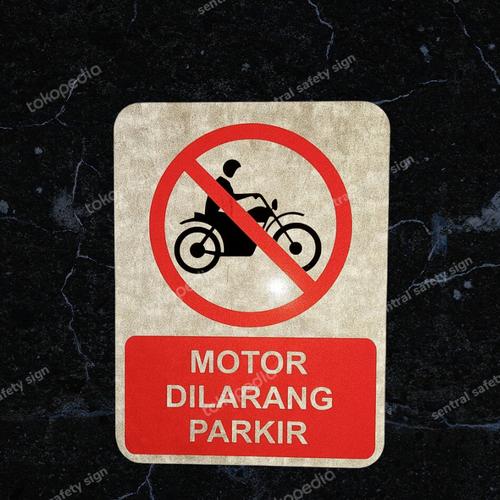 Jual Rambu Motor Dilarang Parkir 40x30cm - Jakarta Barat - SENTRAL ...