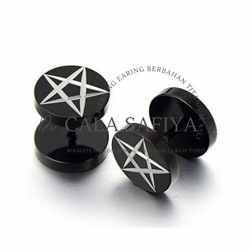 Jual PIERCING EARING FASHION MAN WOMAN ANTING BARBELS MFS TITANIUM ...