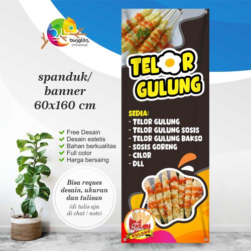Jual Spanduk Banner Telor Gulung - Kab. Bandung - Bunglon_Onlineshop ...