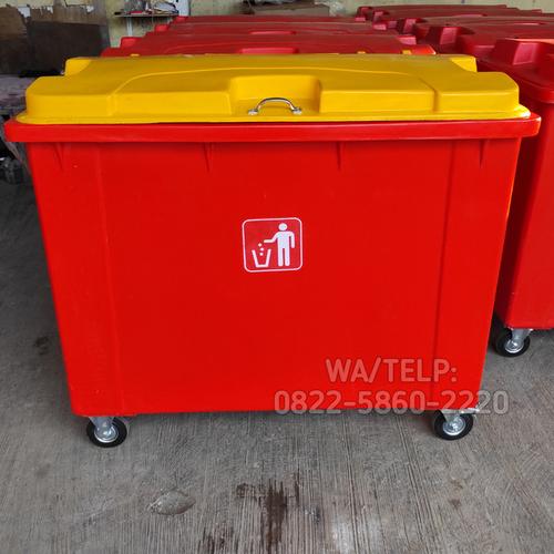 Jual Bak sampah besar 660L - Kuning - Kota Bogor - Tempat Sampah Besar ...
