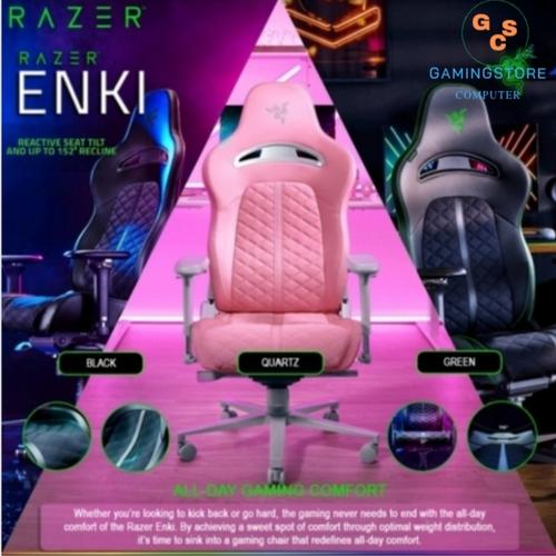 Jual Razer Enki Gaming Chair - Kursi Gaming - Merah Muda - Jakarta ...