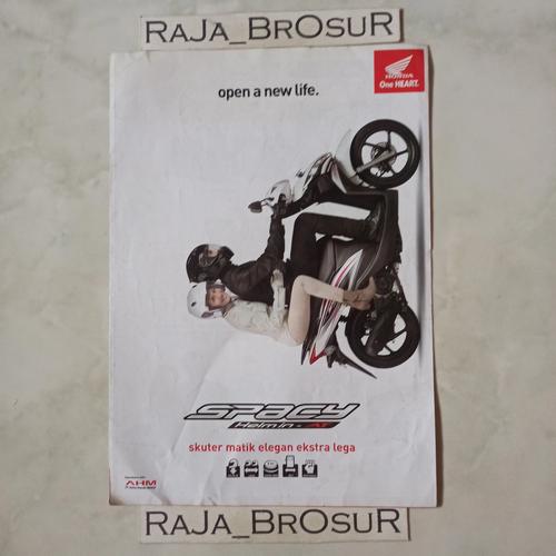 Jual Poster brosur leaflet Honda Spacy Helm In-AT 2011 - Kab. Langkat ...