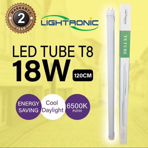 Jual LAMPU LED TUBE LIGHT TL T8 18W 18 WATT 120CM 6500K PUTIH ...