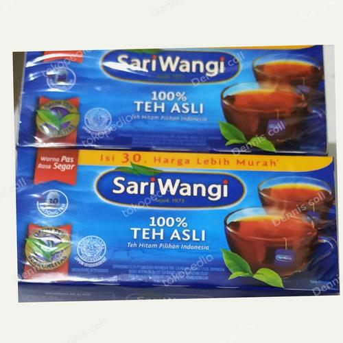 Jual Sariwangi / Sari Wangi teh celup isi 30 - sariwangi 30 pc - Kota ...