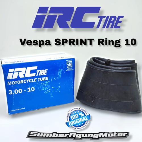 Jual BAN DALAM VESPA SPRINT RING 10 BAN DALAM IRC 300-10 ORIGINAL IRC ...