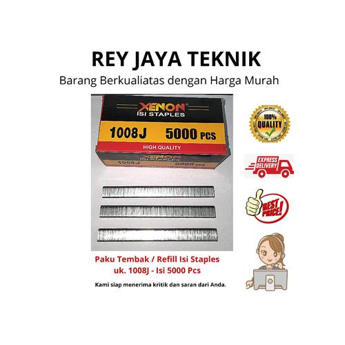 Jual Paku Tembak / Refill Isi Staples 1008J Isi 5000 Pcs - XENON - 13/8 ...
