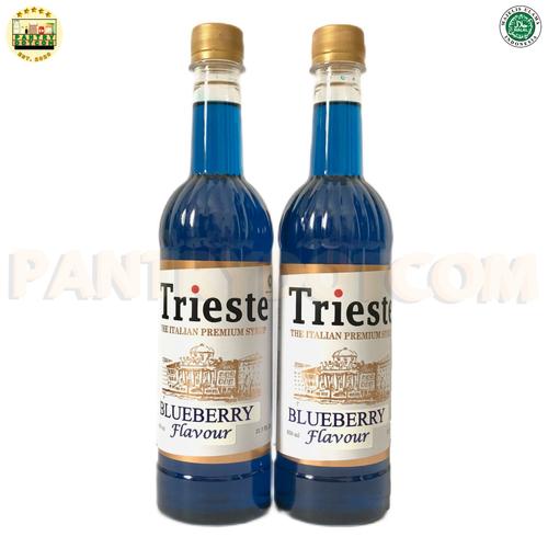 Jual TRIESTE SYRUP rasa BLUEBERRY - Sirup Premium 650ml - Jakarta Utara ...